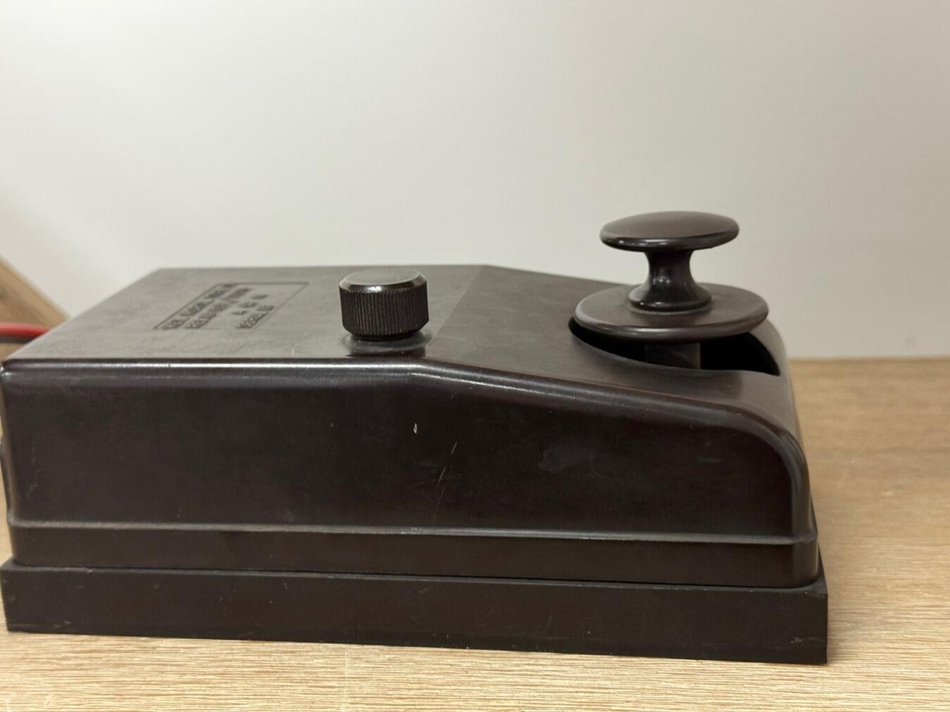 Second Hand Marconi RAF Type D Straight Morse Key – Classic Military CW Key