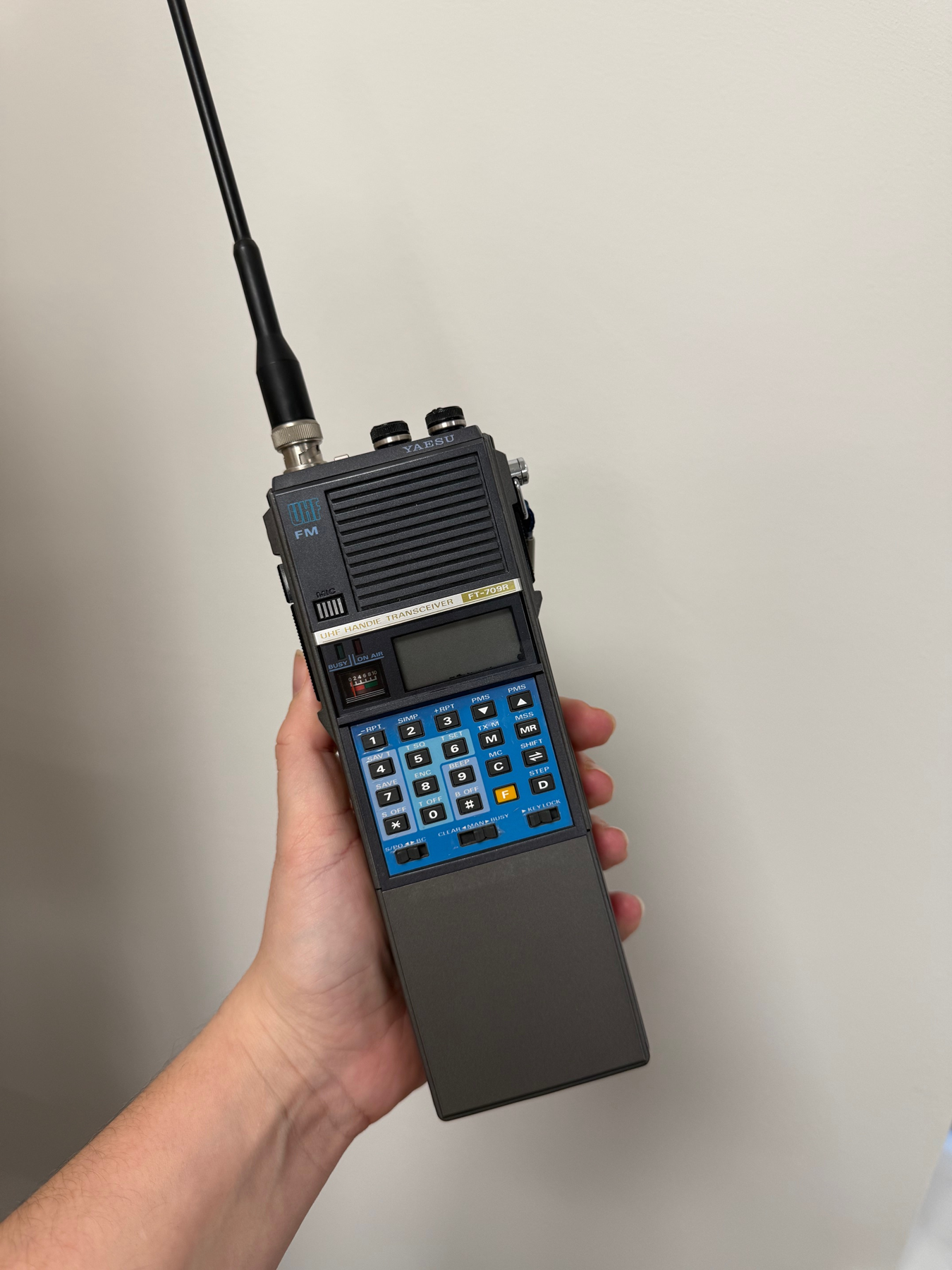 Yaesu FT-709R Used – 70cm UHF FM Handie Talkie Transceiver