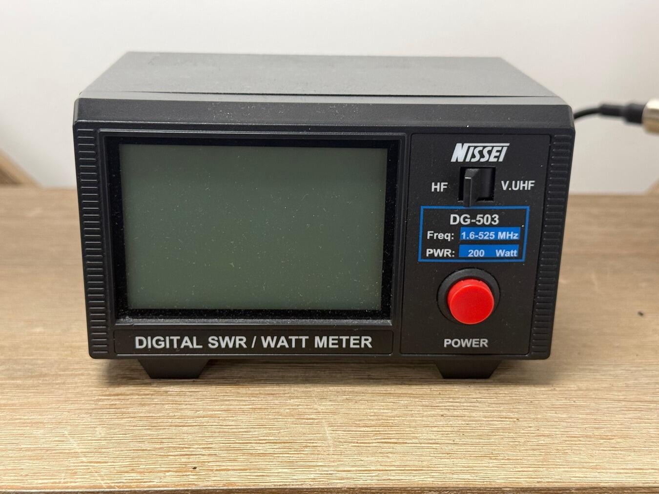 Second Hand Nissei DG-503 Digital Power & SWR Meter | Radioworld UK
