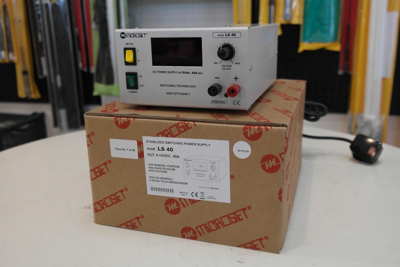 Second Hand Microset LS-40 40A Power Supply | Radioworld UK