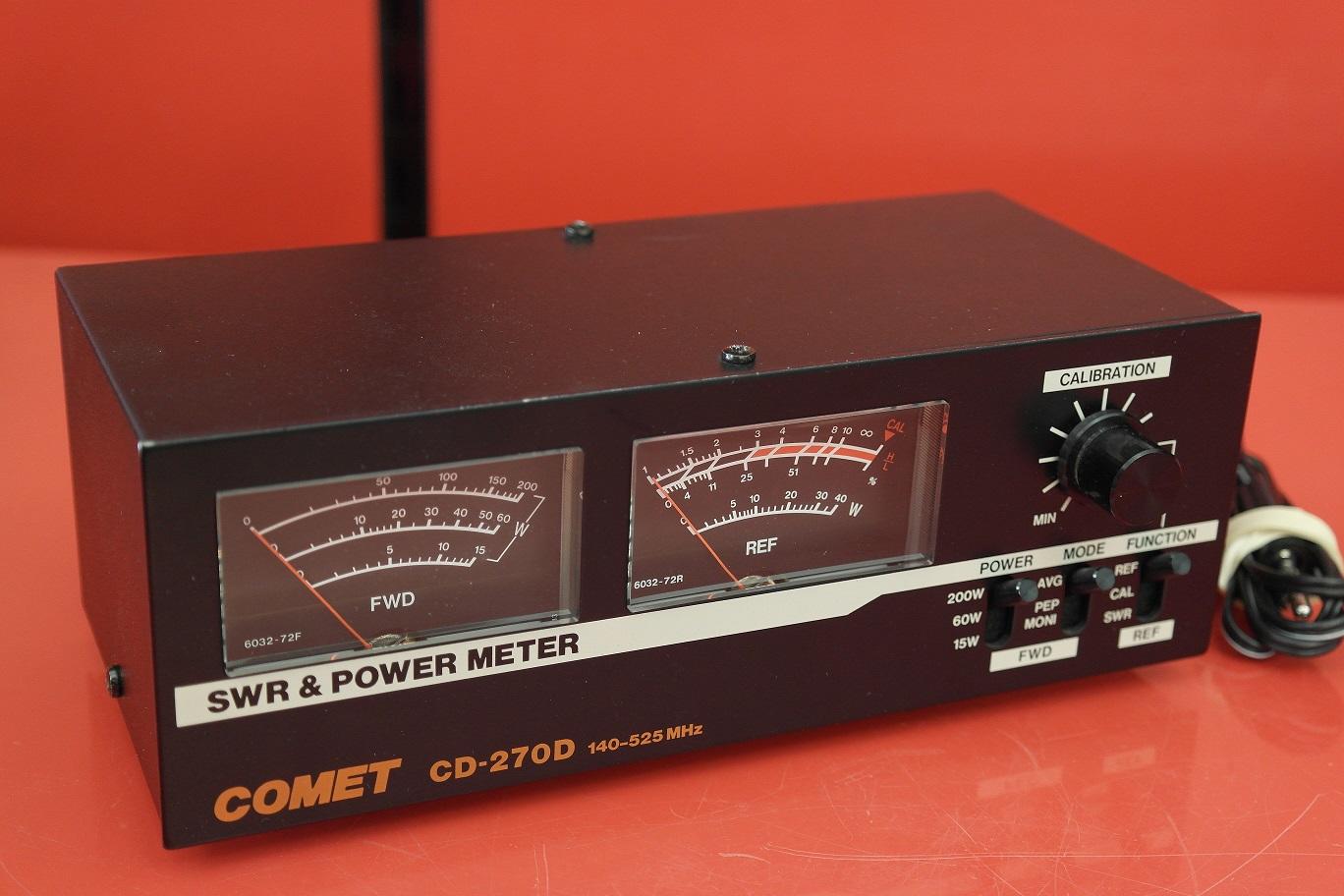 Second Hand Comet CD-270D SWR & Power Meter - Radioworld UK