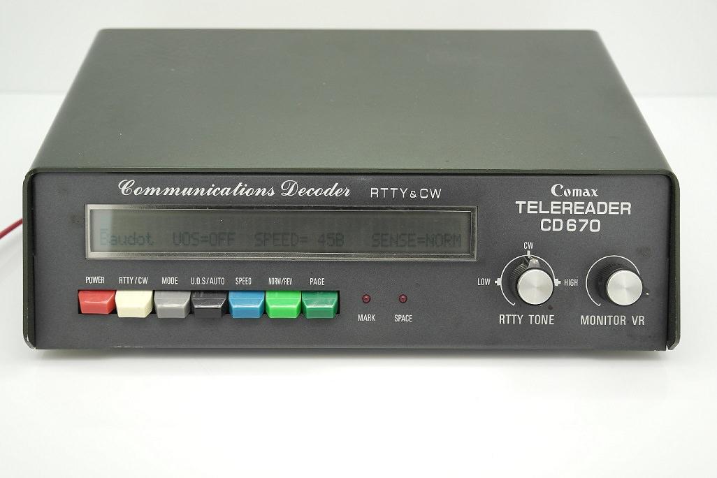 Second Hand Comax Telereader CD-670 - radioworld