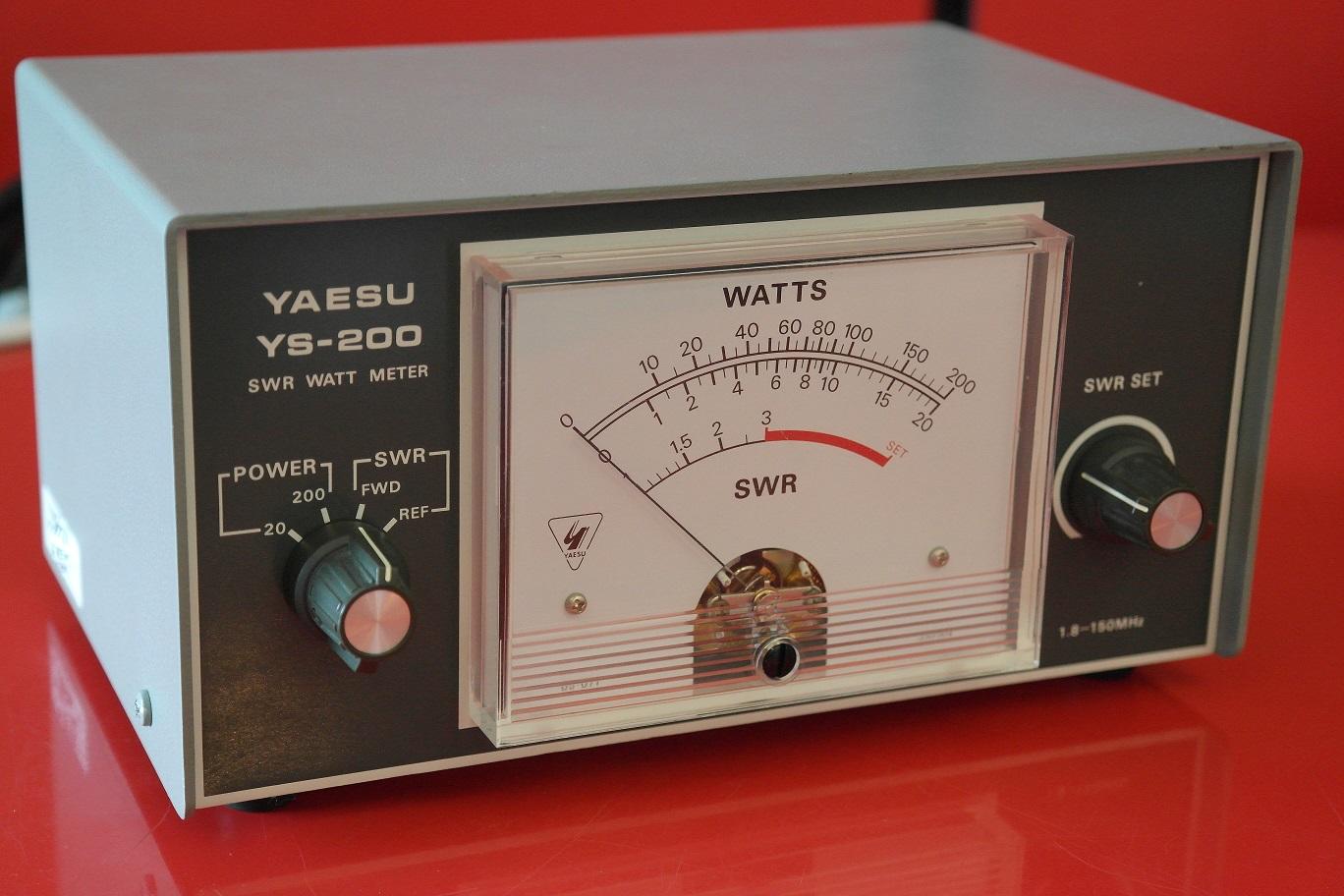 Second Hand Yaesu YS-200 SWR/Power Meter - Radioworld UK