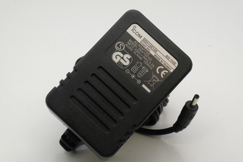 icom-ad-113e-two-pin-euro-psu-adaptor-for-a3e-a22e-Radioworld