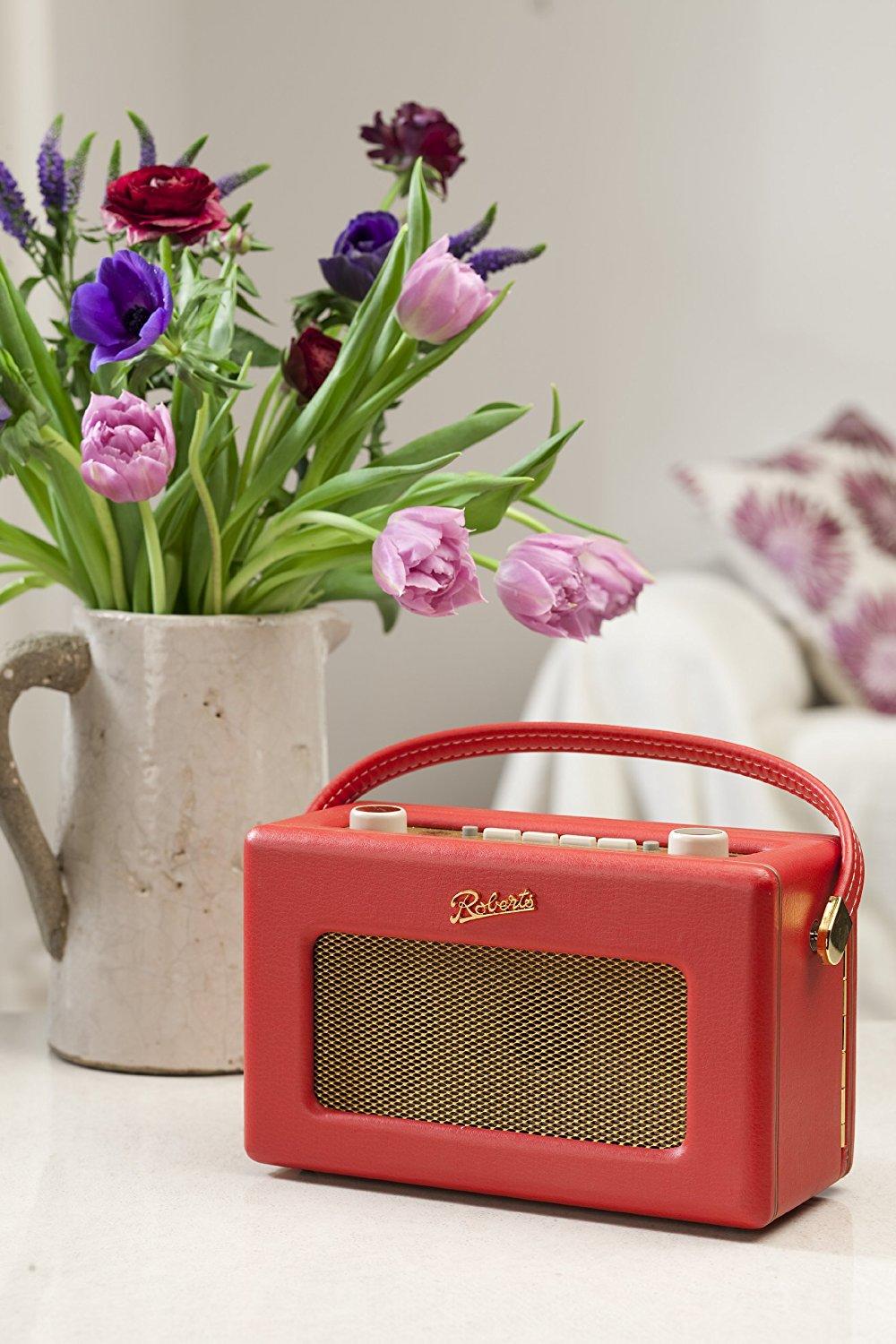 Roberts Revival RD60 Digital Radio - Red at Radioworld UK