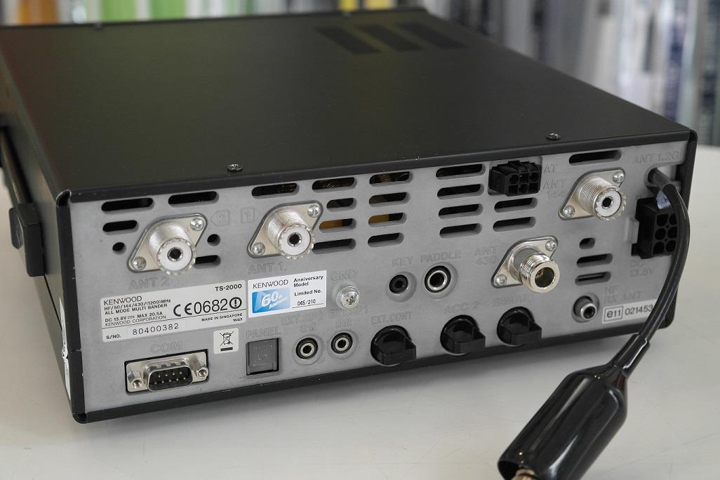 Second Hand Kenwood TS-2000 Black Version 60th Anniversary Model