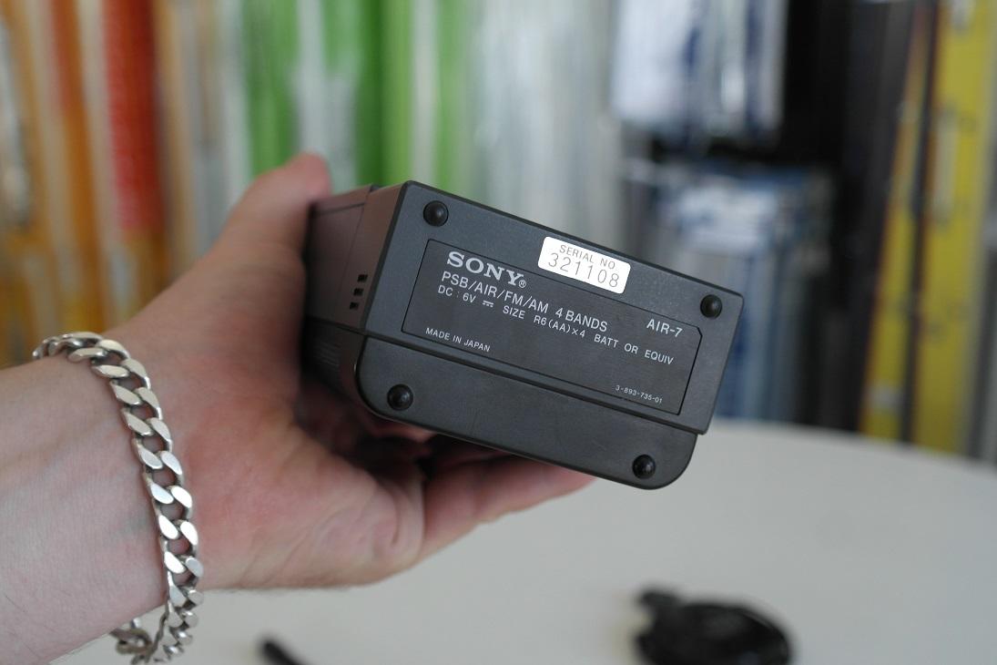 Second Hand Sony Air 7 Handheld Airband Scanner - Radioworld