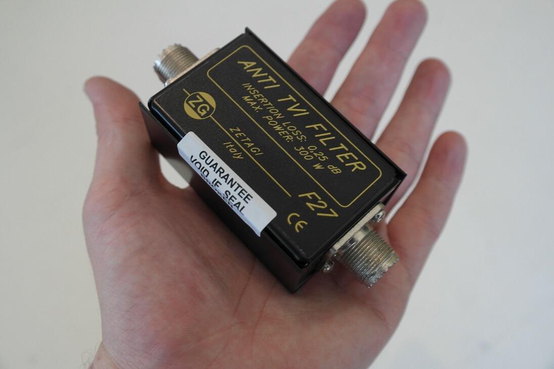 Second Hand Zetagi F27 Low Pass TVI Interference Filter - Radioworld UK