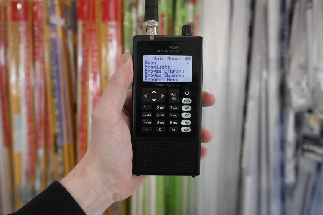 Second Hand Whistler TRX1 Handheld Digital DMR Scanner - Radioworld UK