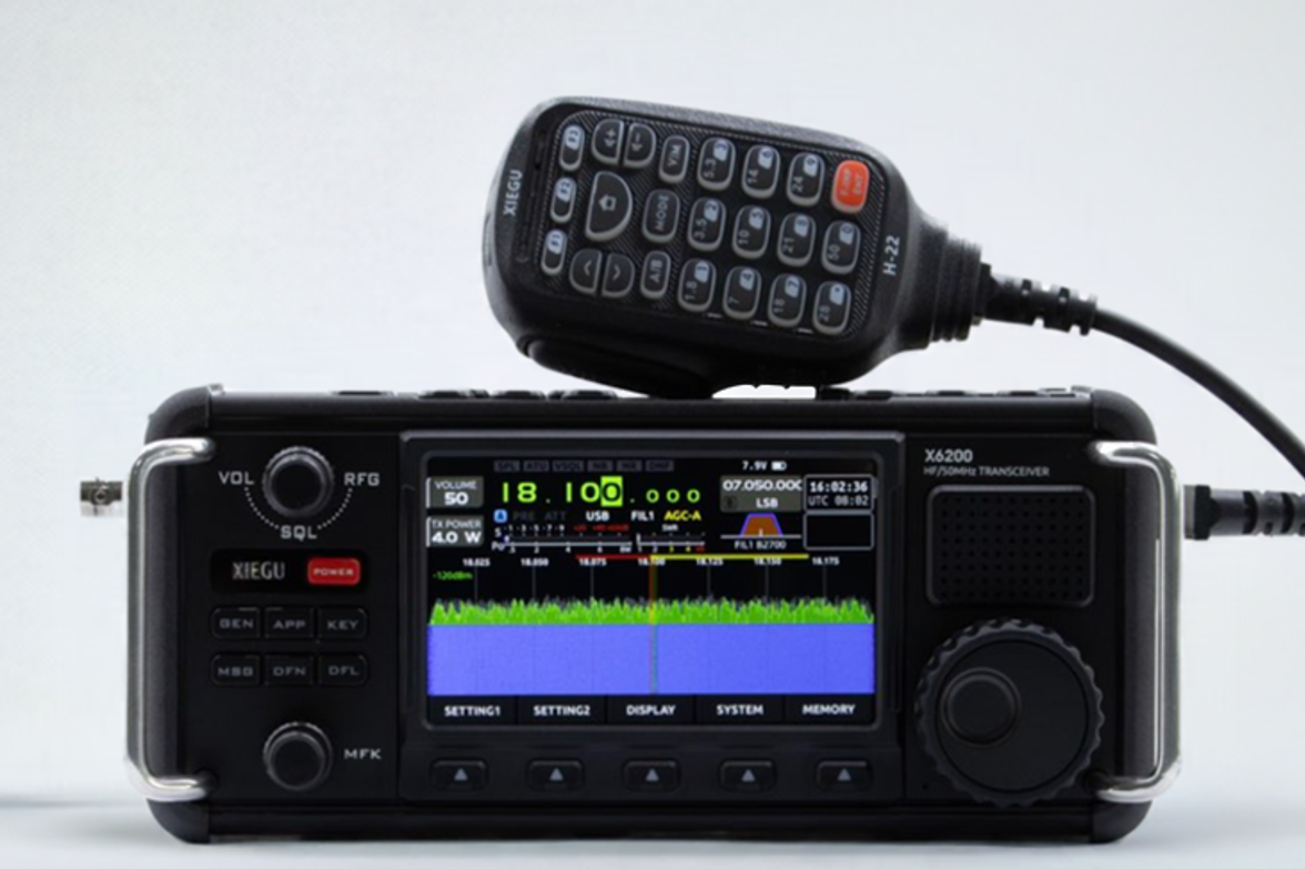 Xiegu x6200 hf/50mhz ssb/cw/am/fm/wfm/air band portable transceiver - Radioworld UK