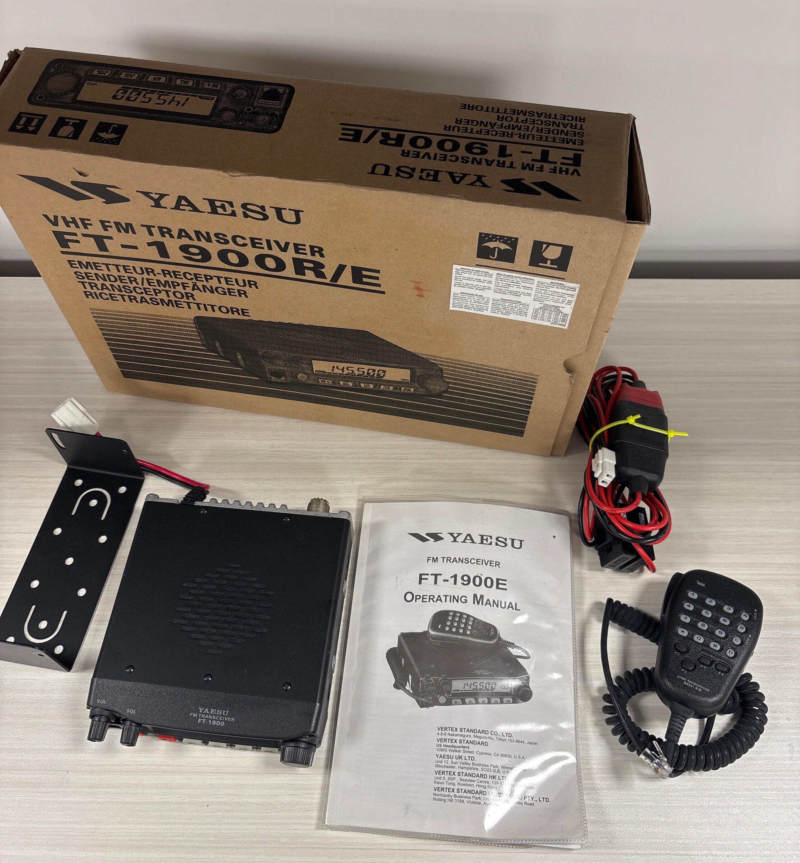 Second Hand FT-1900 144 MHz Mobile Transceiver - Radioworld UK