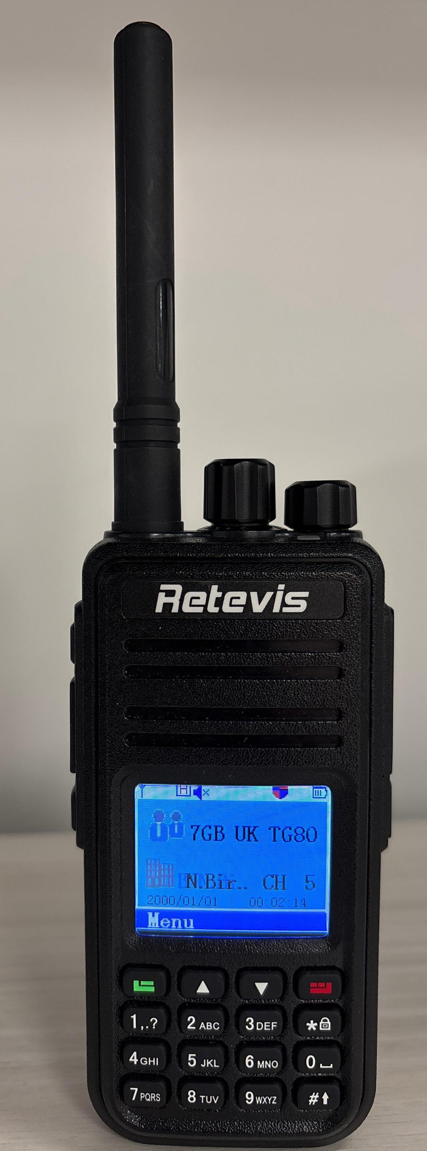 Second Hand Retevis RT3 DMR UHF Handheld Transceiver - Radioworld UK