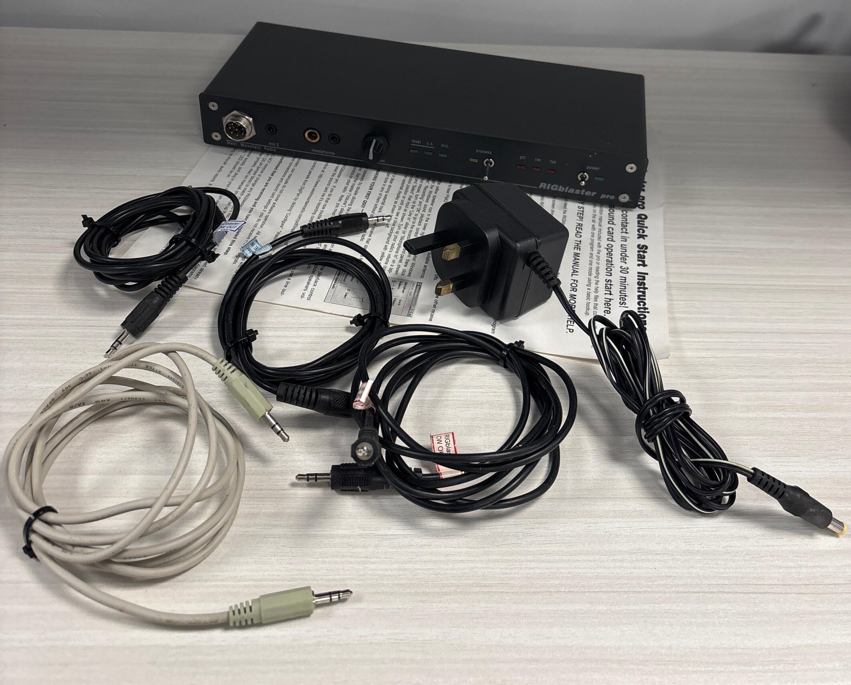 Second Hand West Mountain Radio, Rigblaster Pro rig-to-sound card interface - Radioworld UK