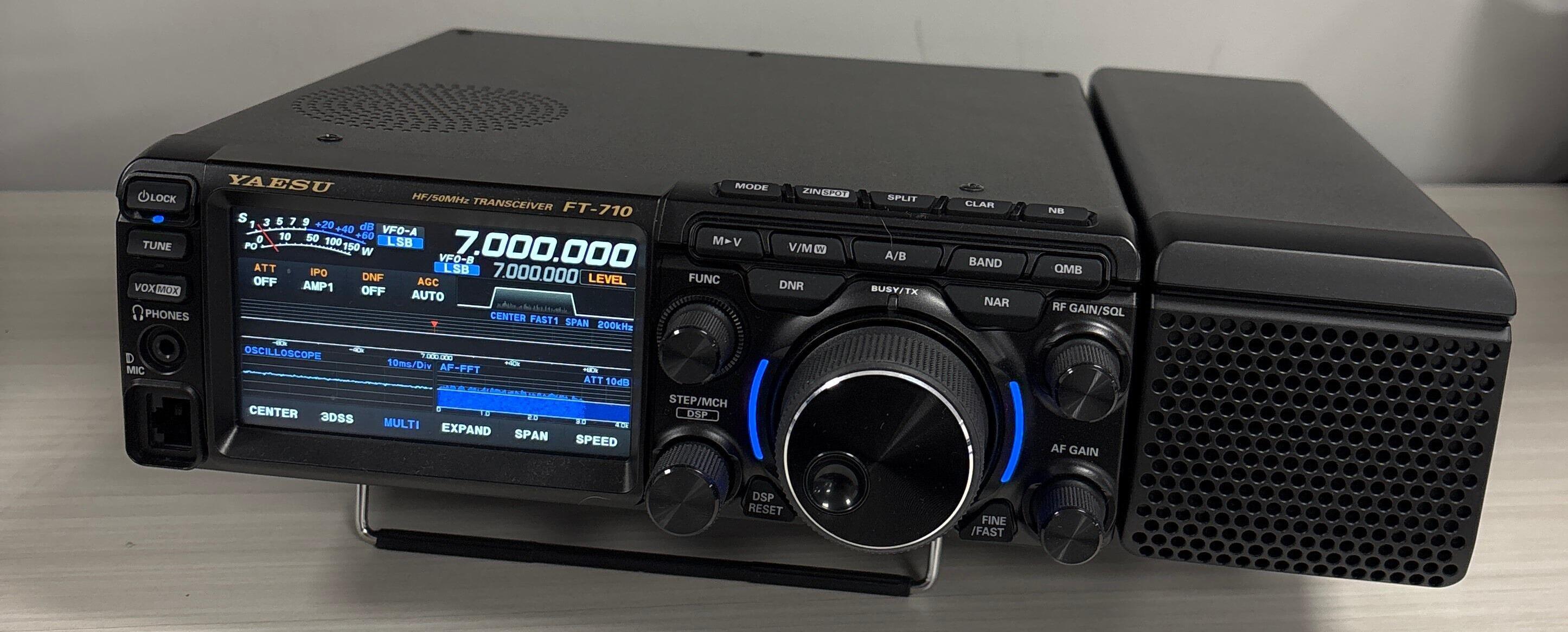 Second Hand Yaesu FT-710 AESS HF/70MHZ/50MHz SDR Transceiver - Radioworld UK