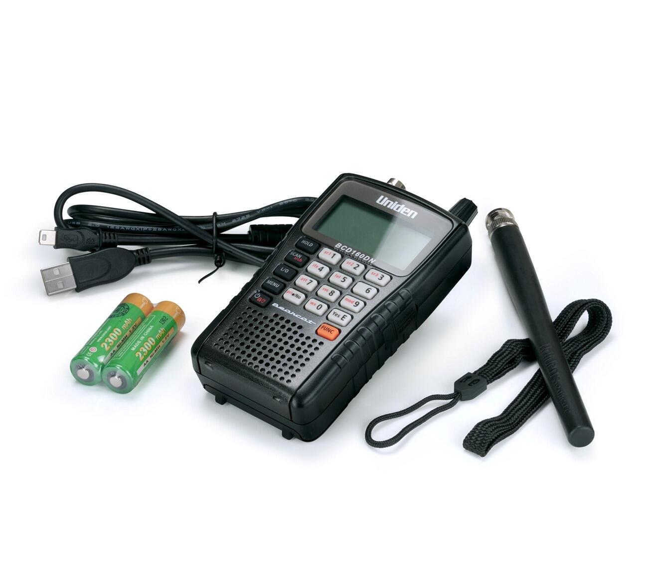 Uniden UBCD160DN Portable Digital Scanner dPMR, DMR & NXDN – Radioworld UK