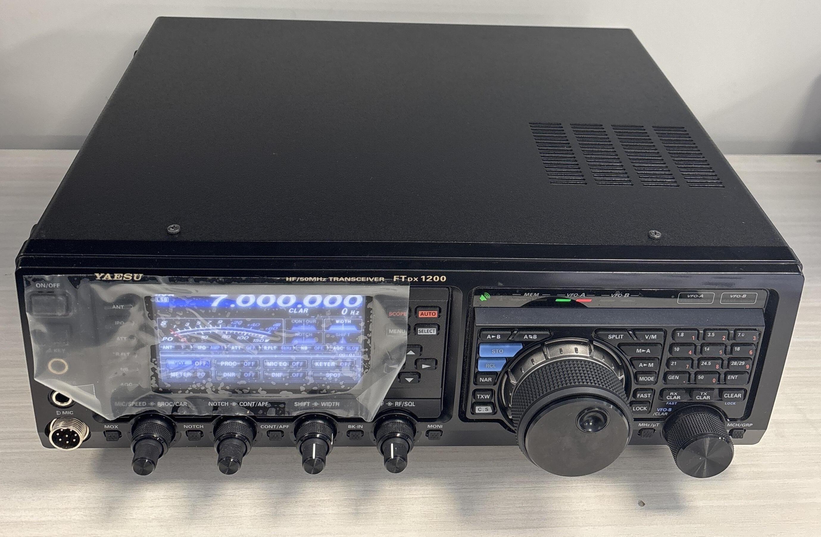 Second Hand Yaesu FTDX1200 HF Base Station Transceiver - Radioworld UK