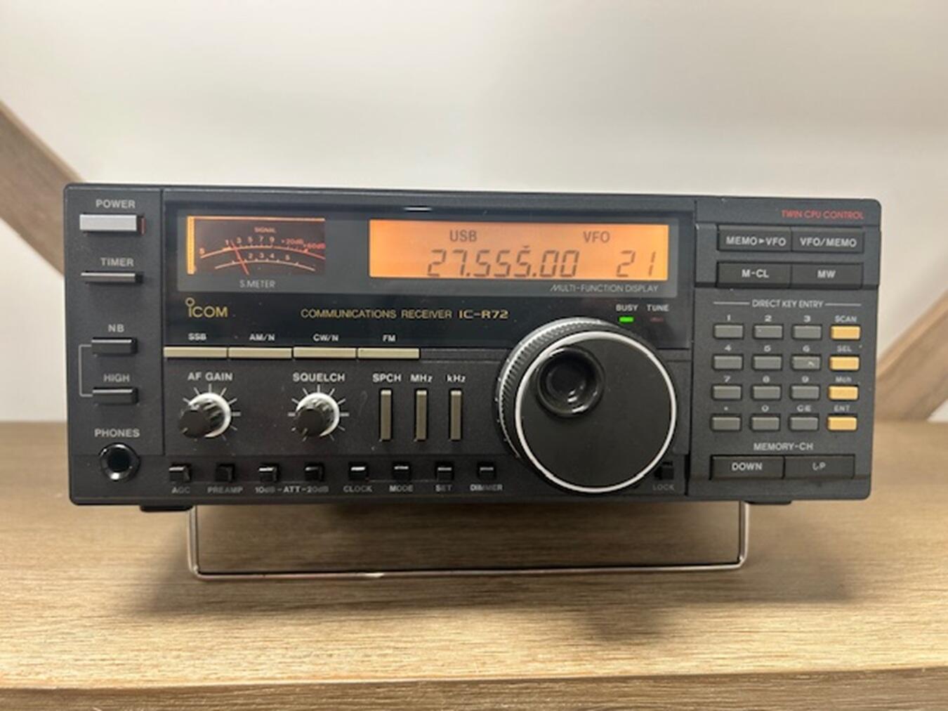 Second Hand Icom IC-R72 HF Communications Receiver | Used Shortwave ...