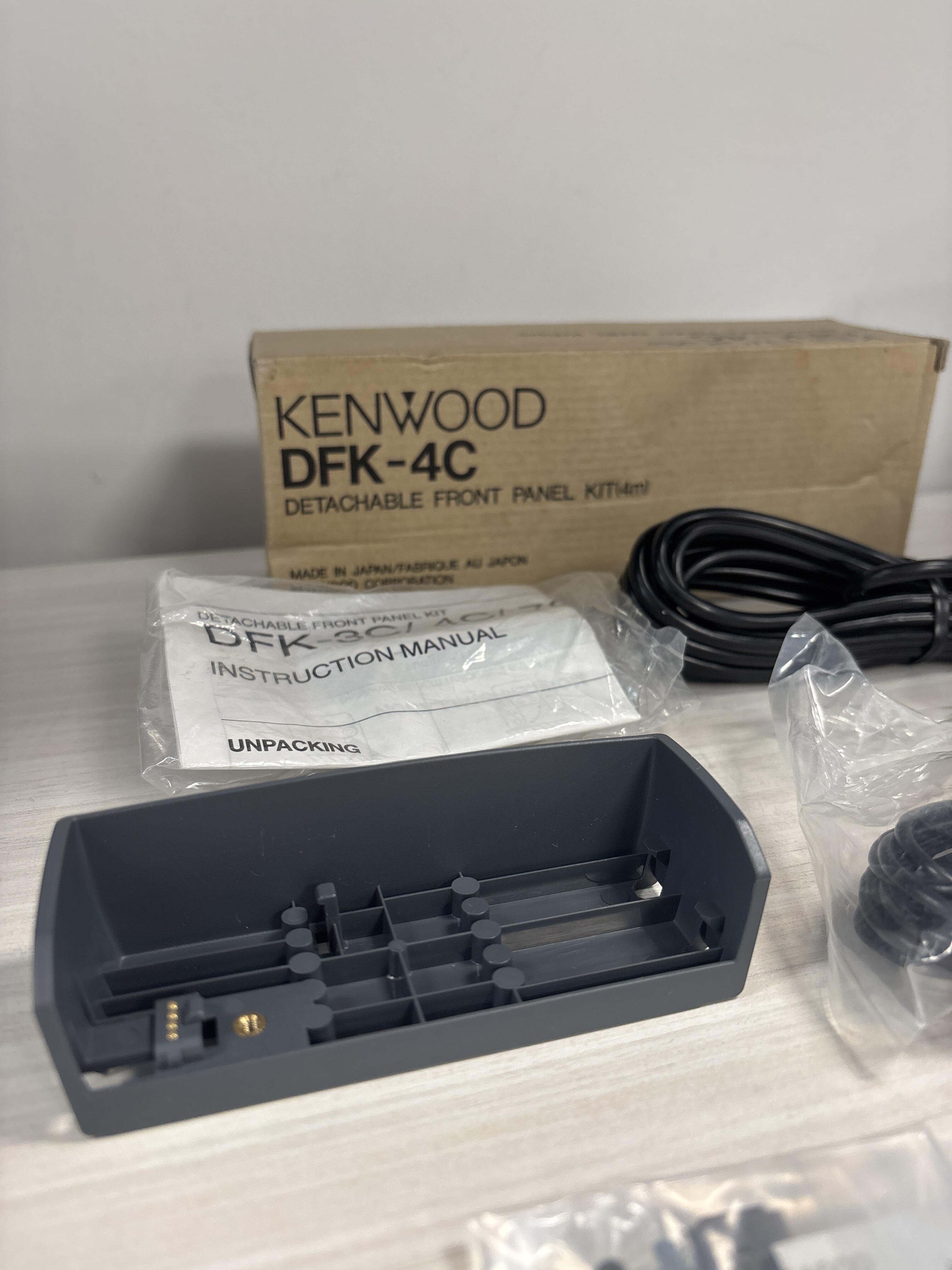 DFK-4C Detachable Front Panel Kit 4m for Kenwood – Radioworld UK