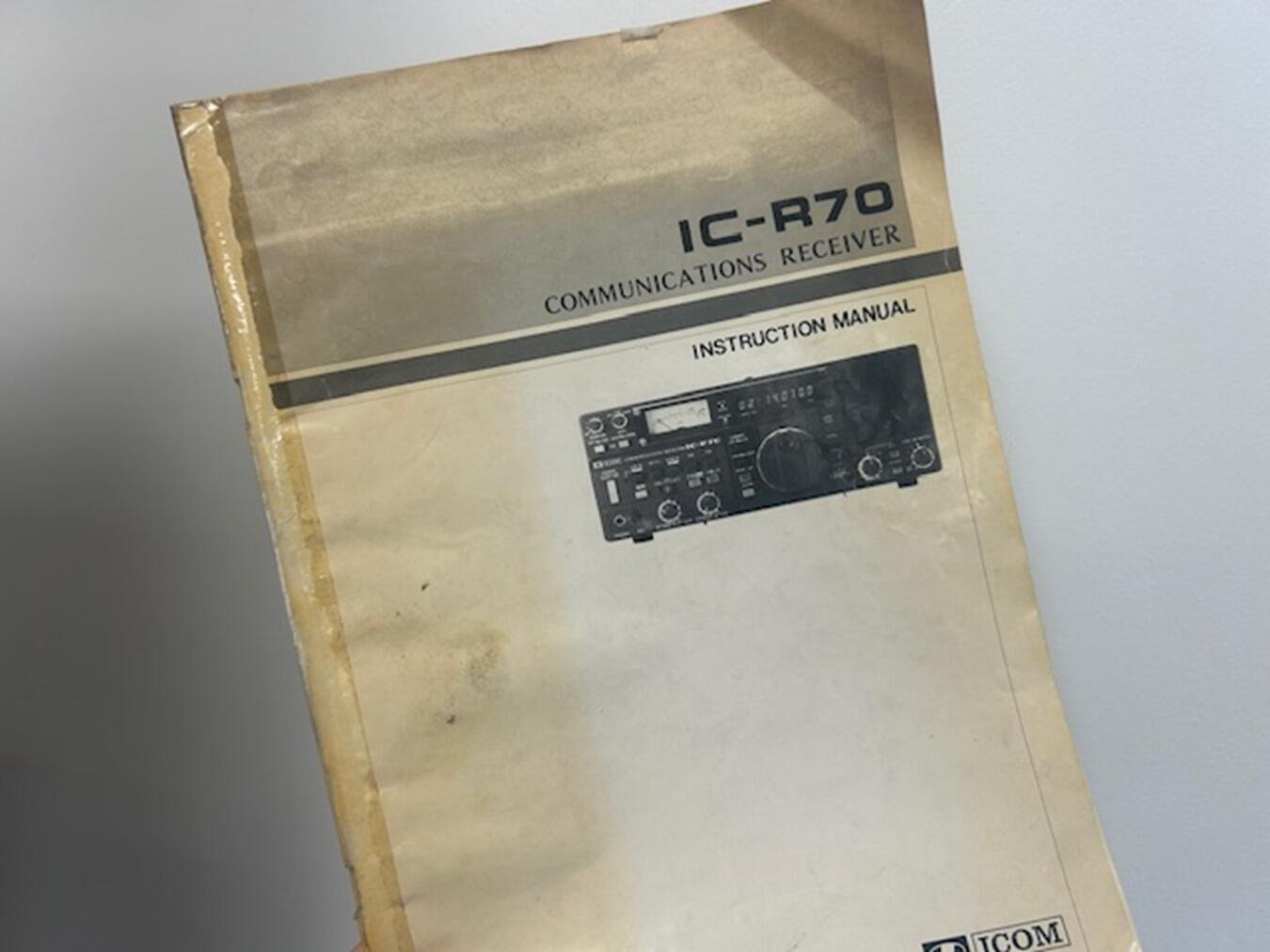 Second Hand Icom IC-R70 HF Communications Receiver – Radioworld UK