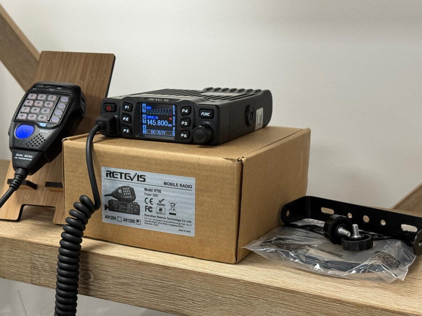 Second Hand Retevis RT95 Dual Band Transceiver VHF/UHF | Radioworld UK