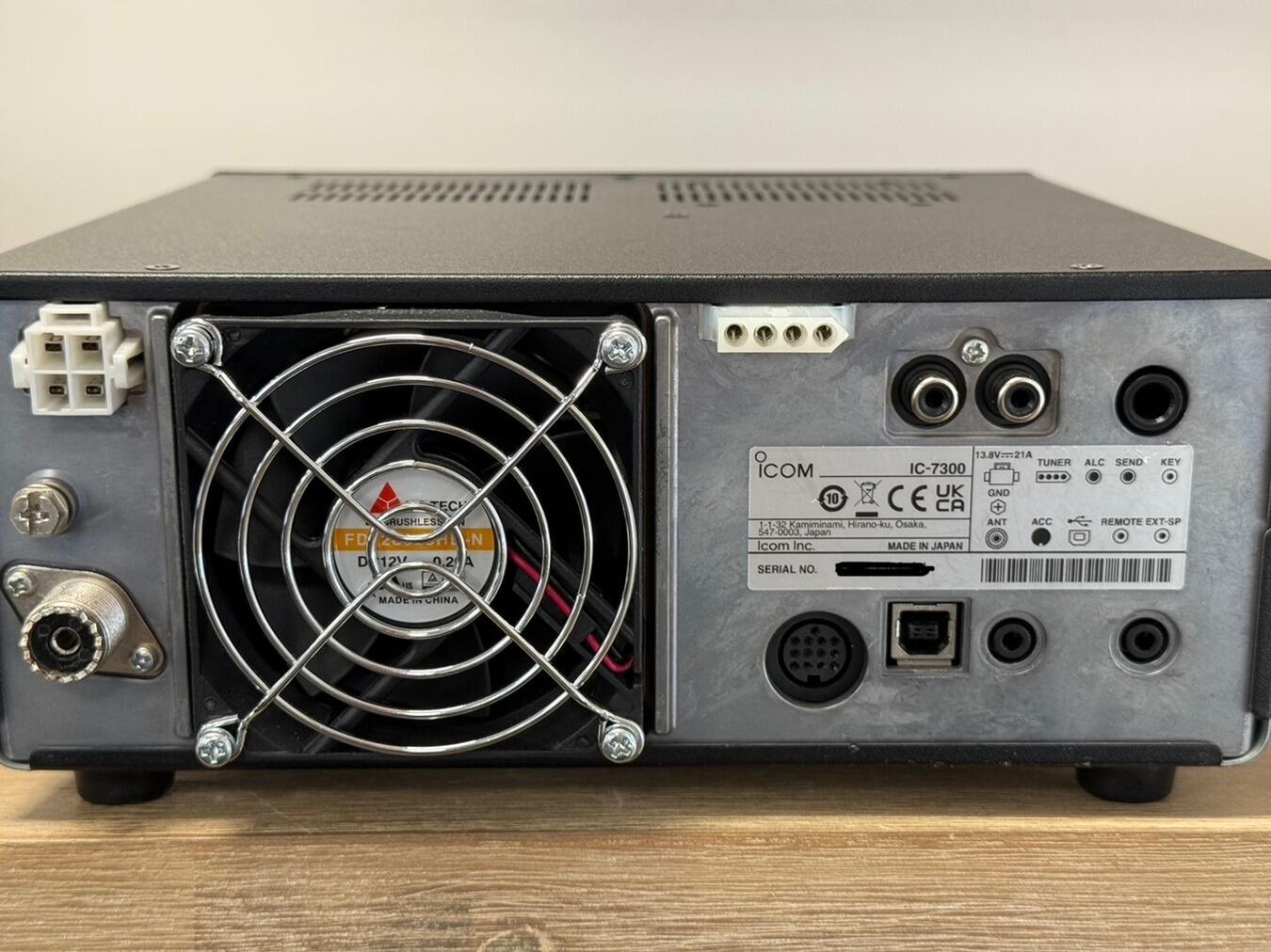 Second Hand Icom IC-7300 HF Transceiver with Touch Screen – Radioworld UK