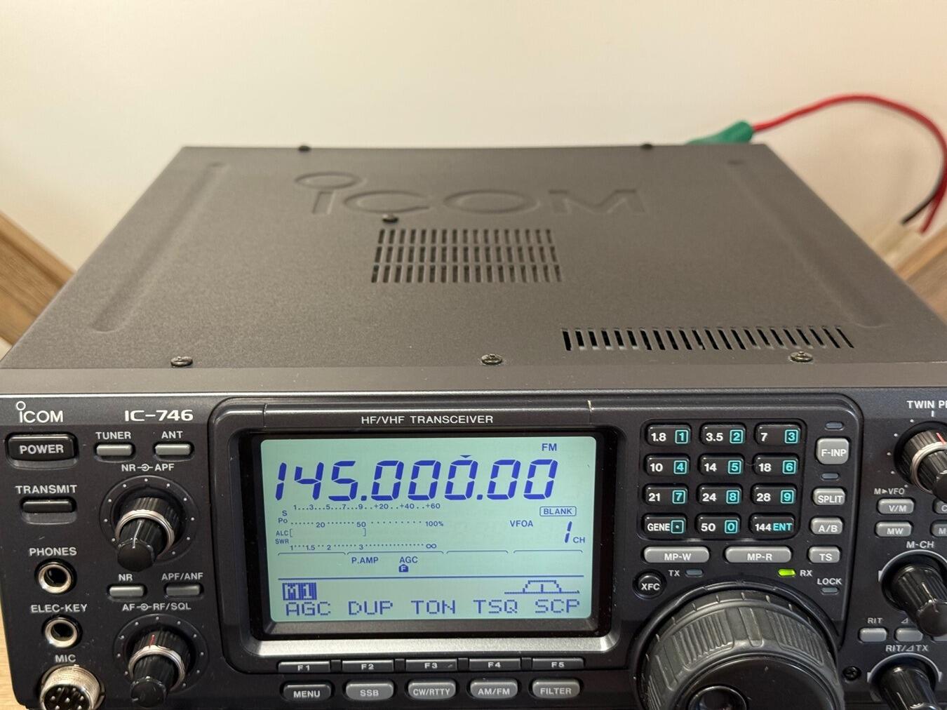 Second Hand Icom IC-746 HF/6m All-Mode Transceiver – 100W