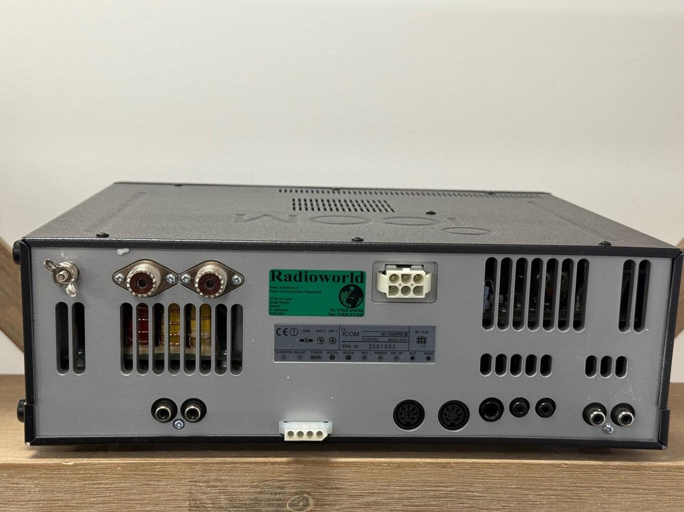 Second Hand Icom IC-756PROIII HF 50 MHz Transceiver | Radioworld UK