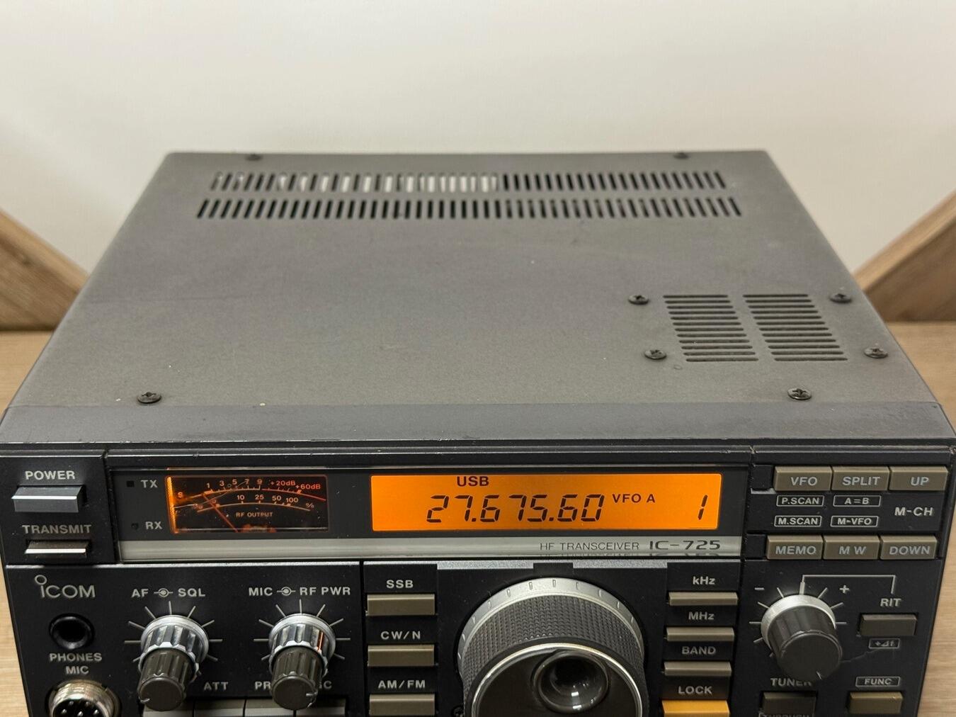 Second Hand Icom IC-725 HF Transceiver – SSB Only | Rescue Rigs