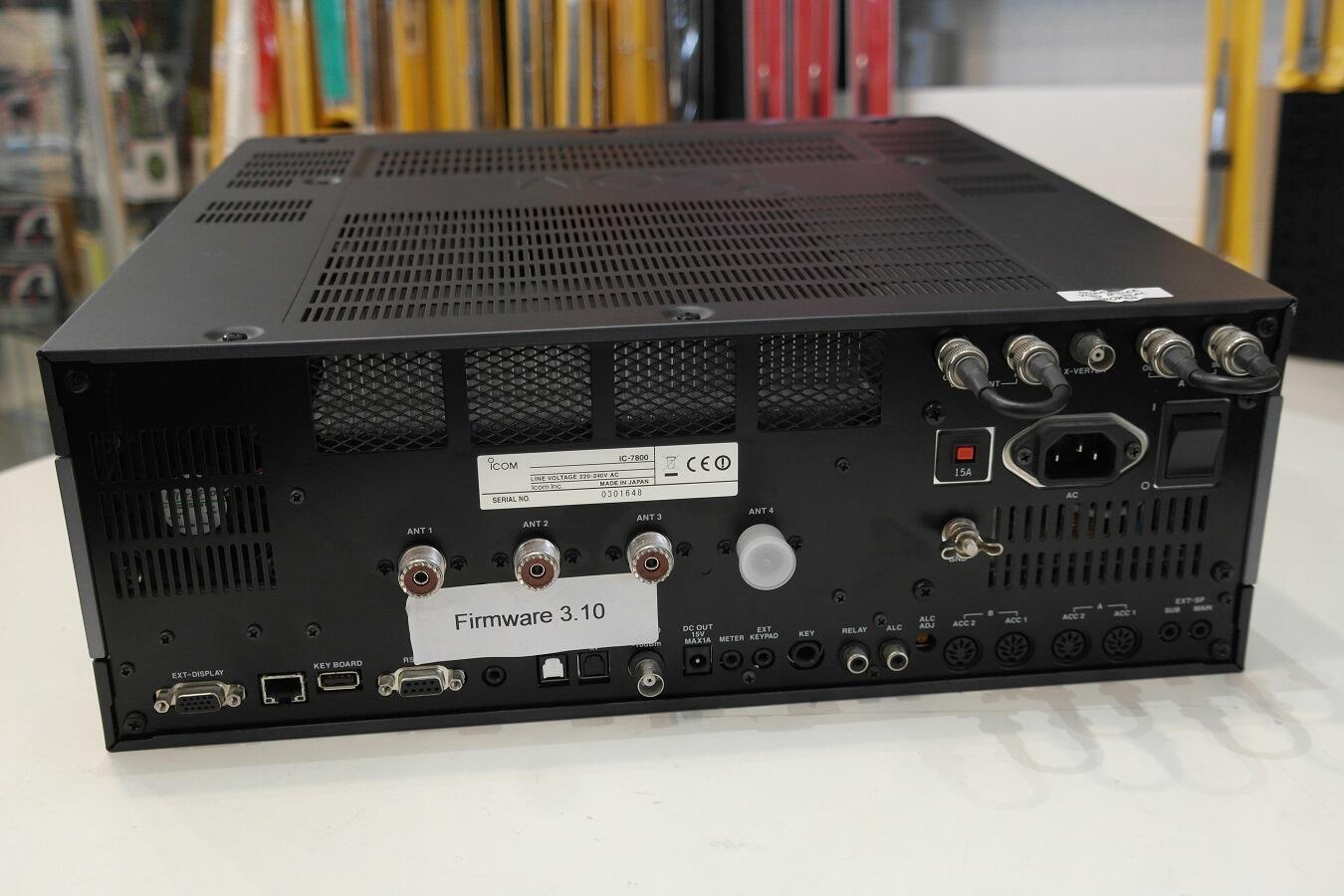Second Hand Icom IC-7800 MKII HF Base Station Transceiver – 200W ...