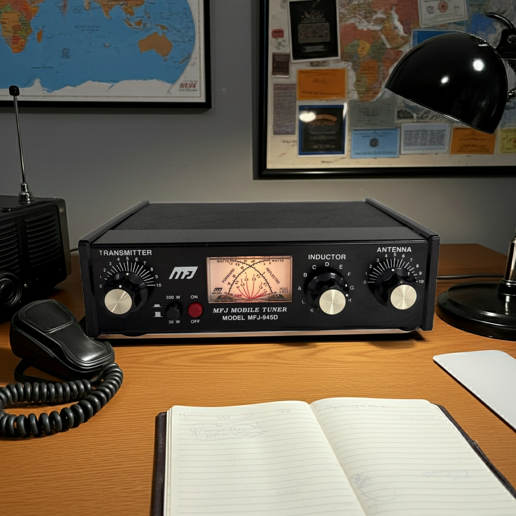 Second Hand MFJ-945D Mobile Antenna Tuner – 1.8 to 60 MHz, 300W ...