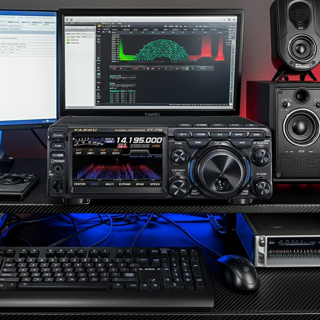 Yaesu FT-710 Field HF SDR Transceiver – Portable 100W Power - Radioworld UK