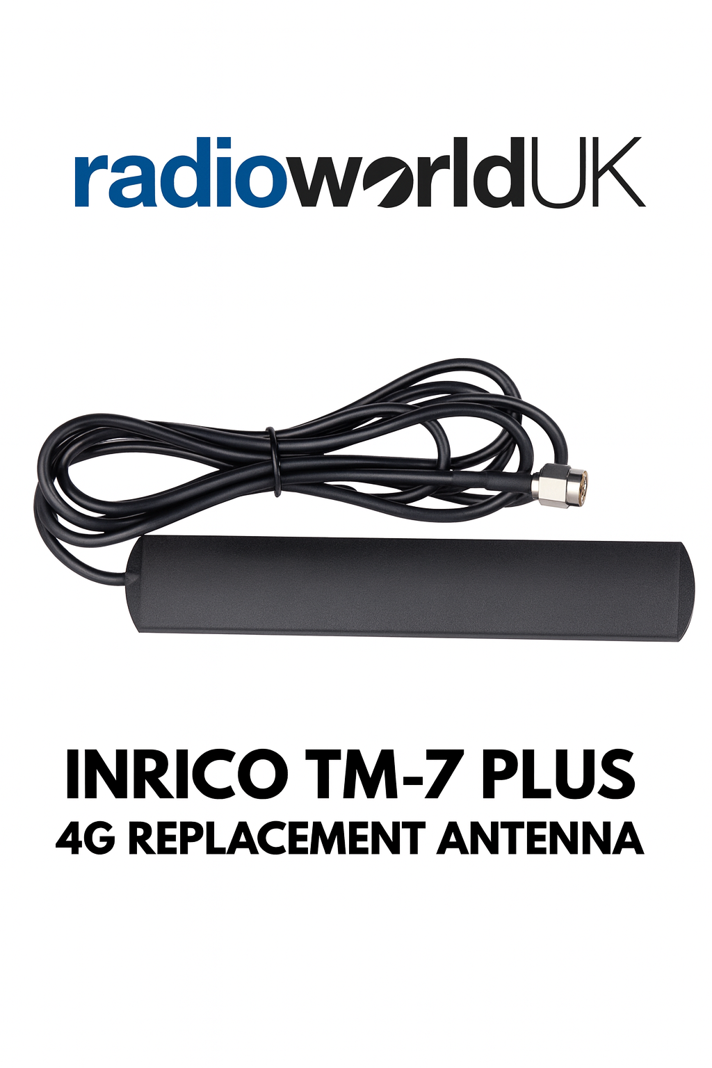Inrico TM‑7 Plus 4G Replacement Antenna for Network Radios | Radioworld UK