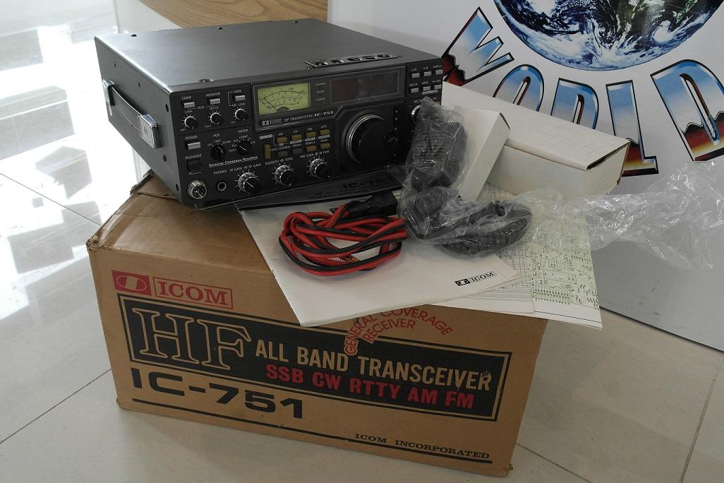 Second Hand Icom IC-751 HF Transceiver - Radioworld UK