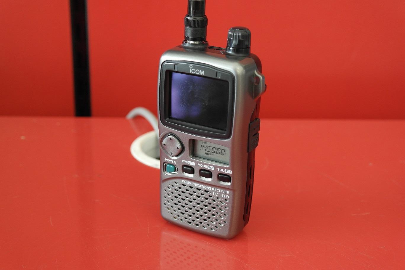 Second Hand Icom IC-R3 Handheld Scanner Receiver - RW UK