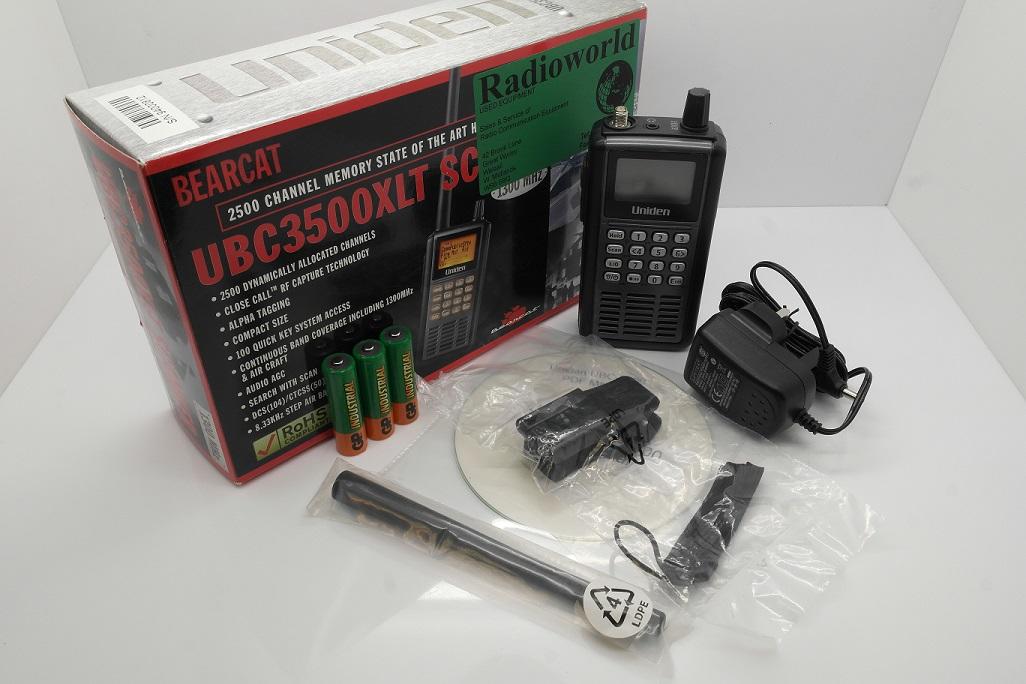 Second Hand Uniden UBC-3500 Wide Band Scanner 25MHz - 1300MHz
