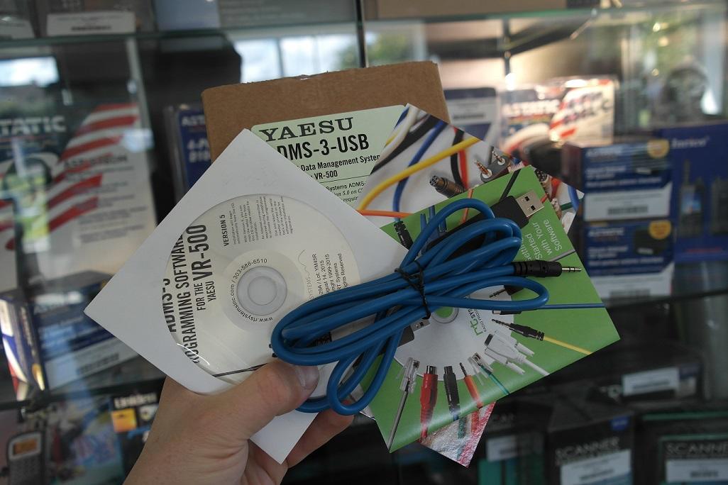 Second Hand VR-500 Software and USB Programming Cable - RW UK