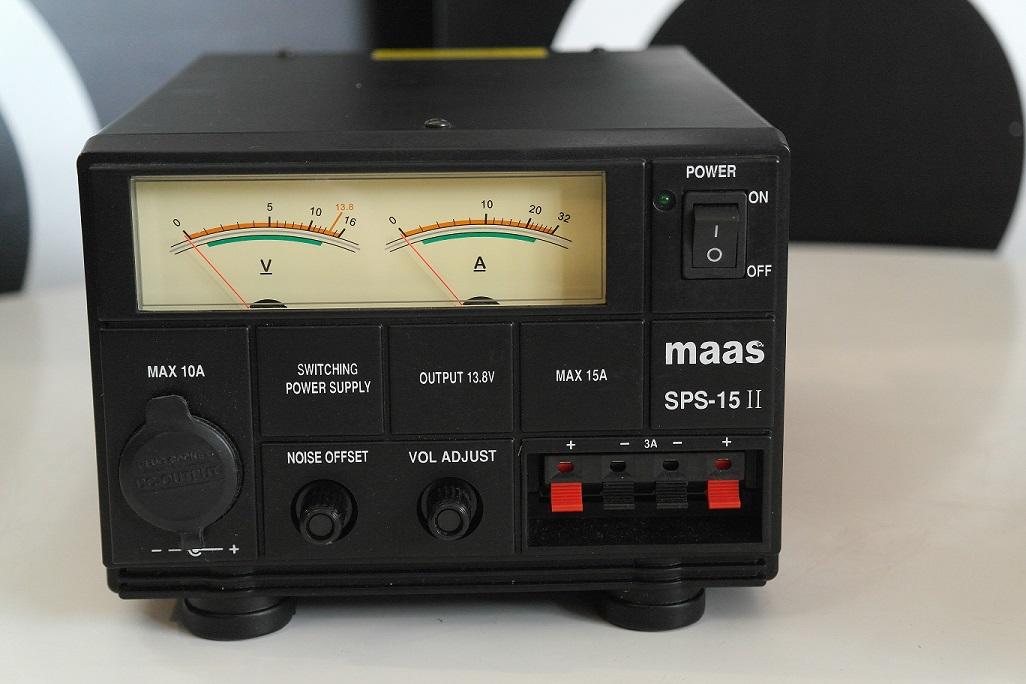 Second Hand MAAS SPS-15-II 15 Amp Switch Mode Power Supply - Radioworld ...