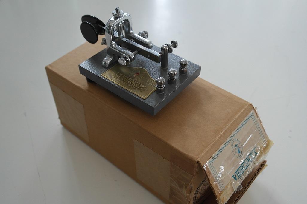 Second Hand Vibroplex Vibrokeyer Standard with Grey Base - Radioworld ...