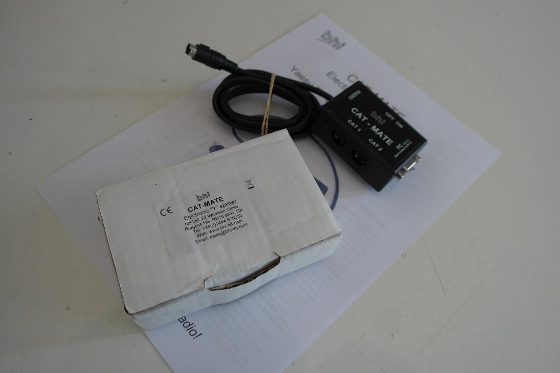 Second Hand BHi CAT-MATE Electronic Y Splitter For Yaesu FT-817, FT-857 ...