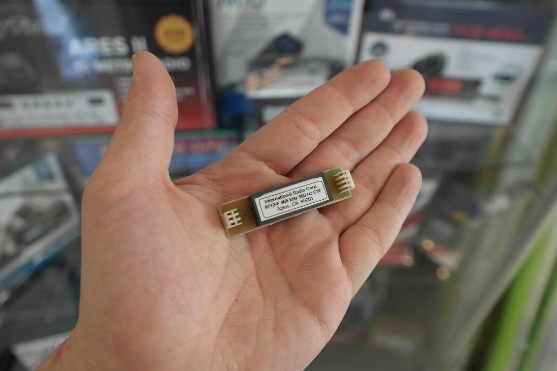 Second Hand Inrad 300 Hz 455 kHz CW 7-pole Collins filter for Yaesu ...