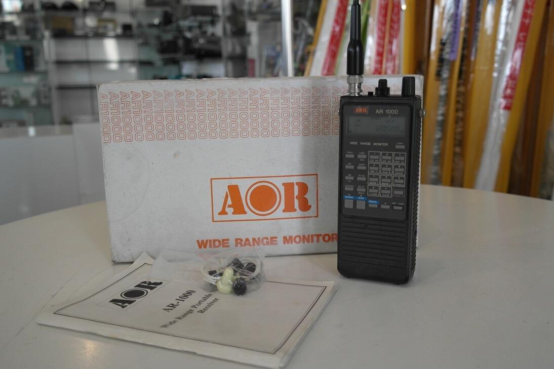 Second Hand AOR AR1000 HF VHF UHF Handheld Receiver - Radioworld UK