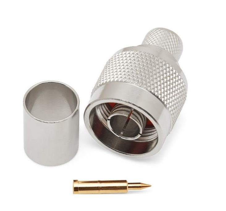 N-Type crimp type plug (9mm) is designed specifically for RG213 cables ...