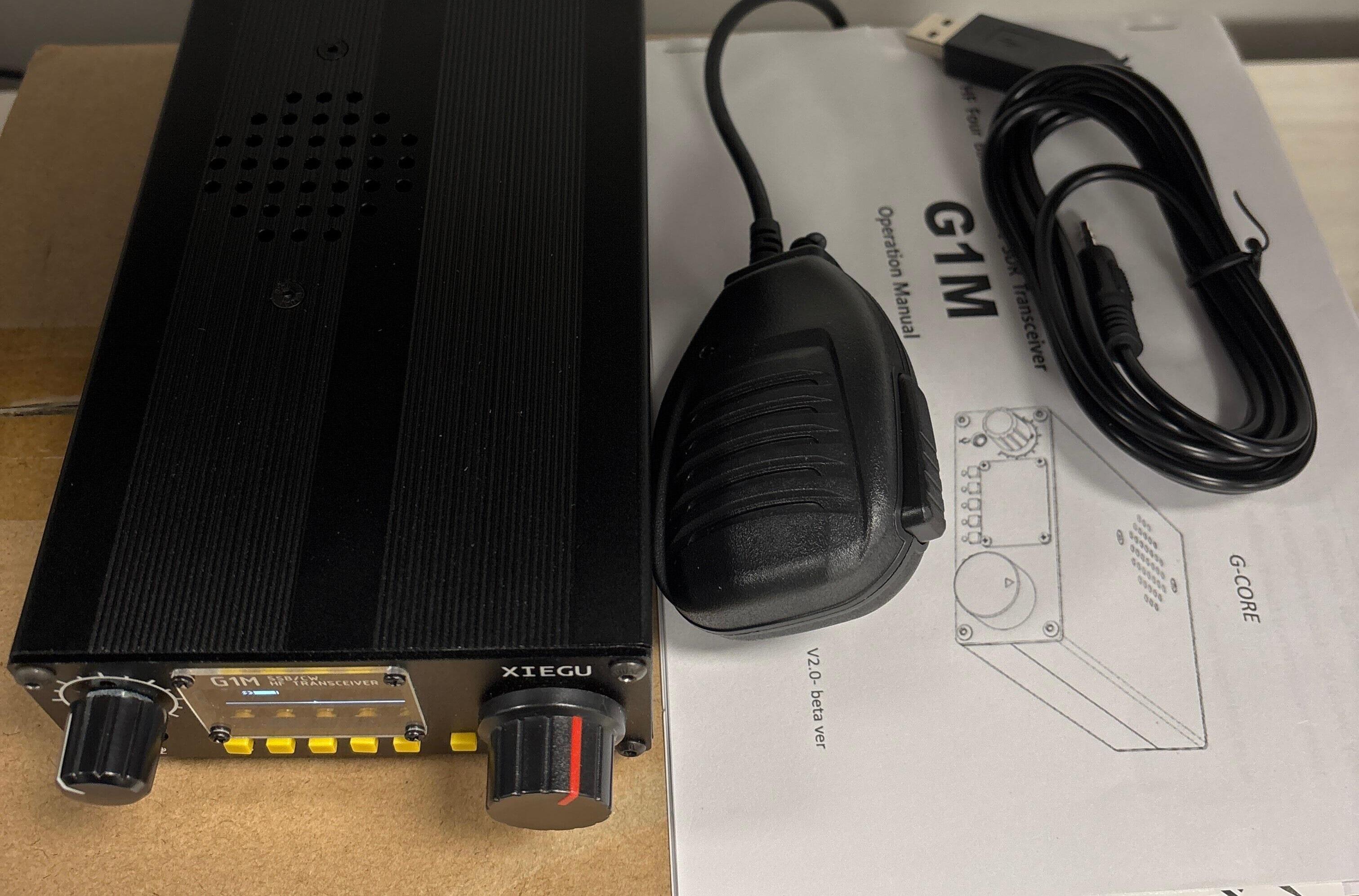 Second Hand Xiegu G1M QRP 4-Band HF Transceiver - Radioworld UK