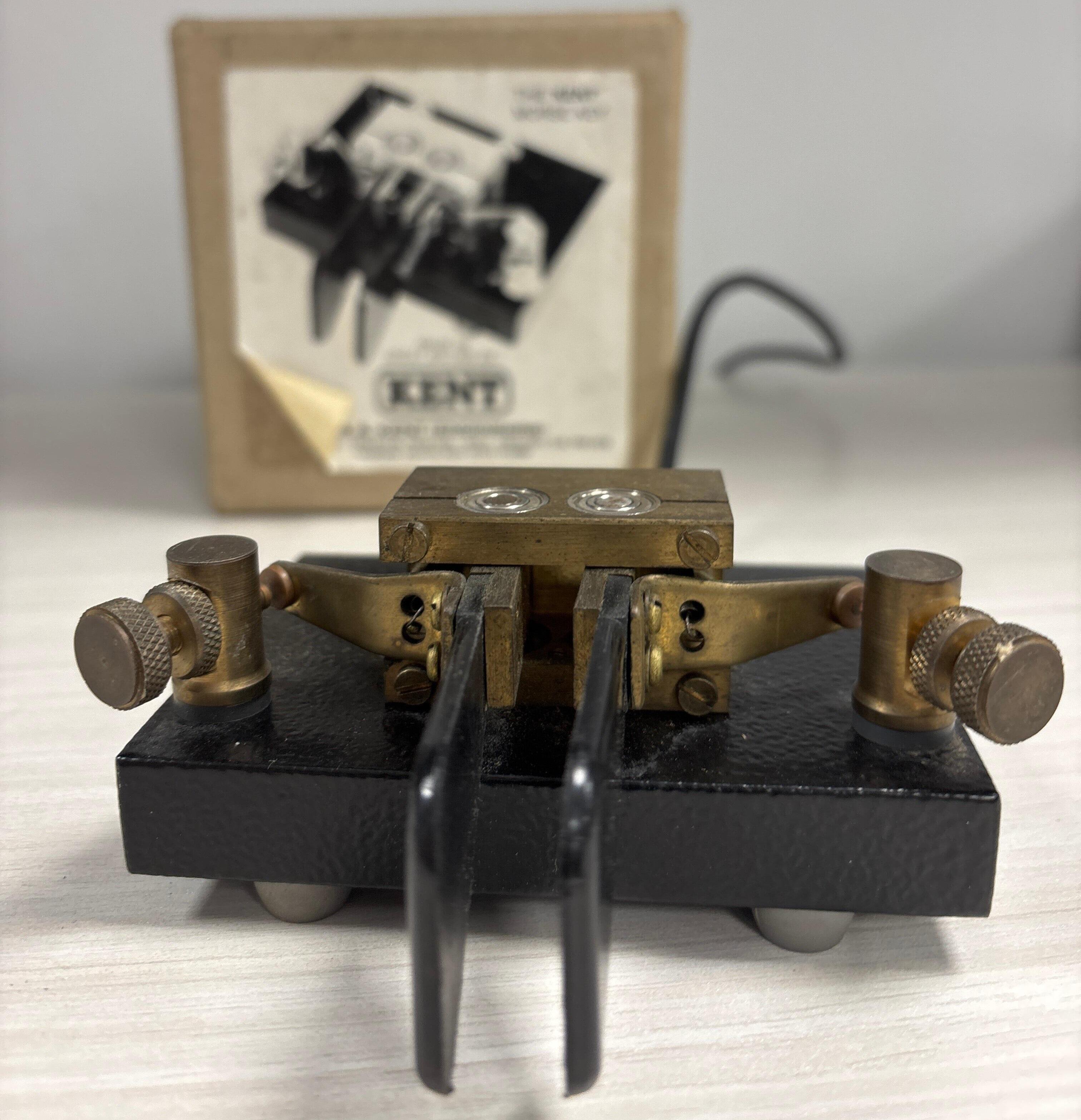 Second Hand Kent Twin Paddle Morse Key - Radioworld UK