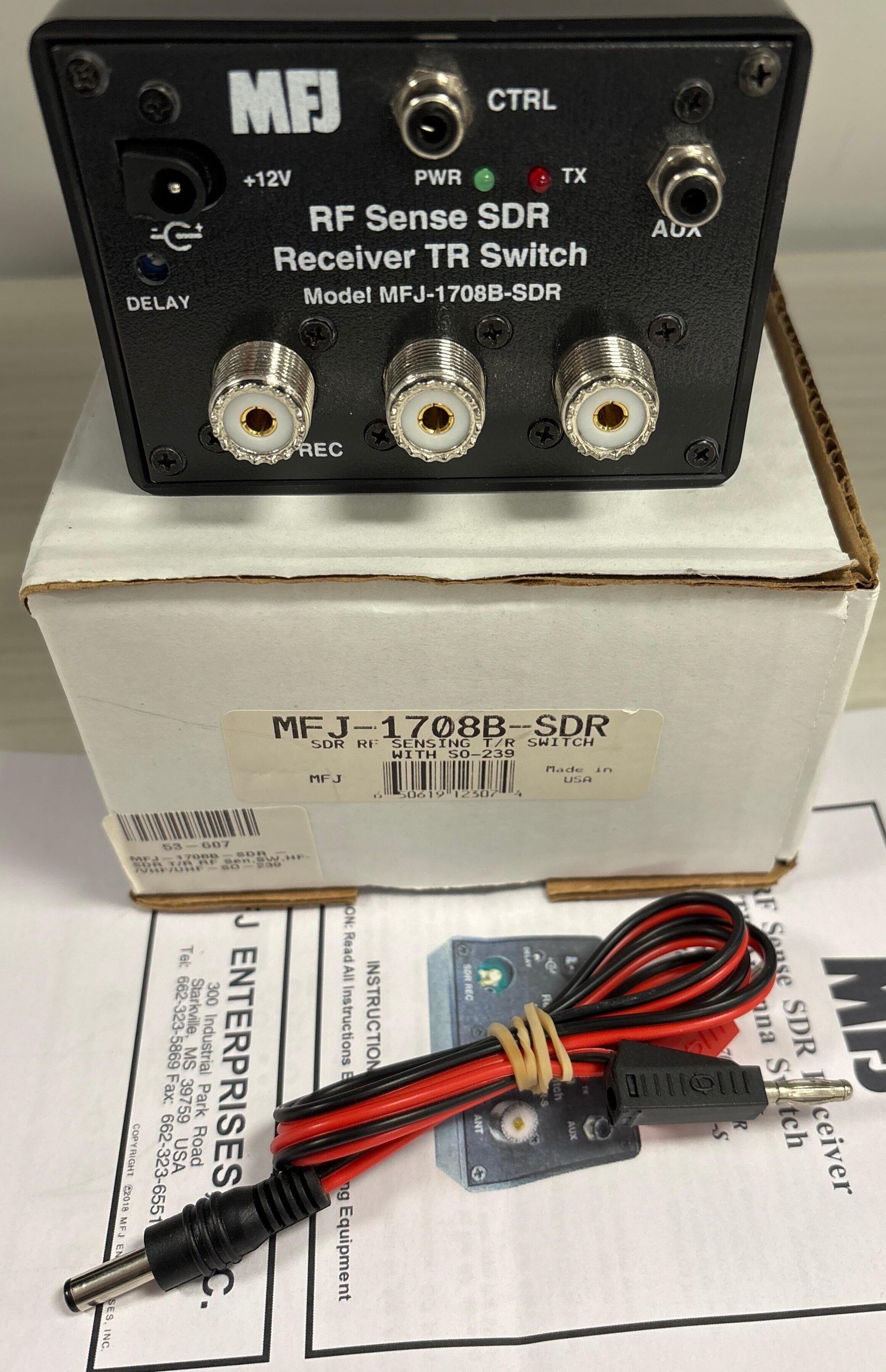 Second Hand MFJ-1708B-SDR is a radio frequency sensing switch ...