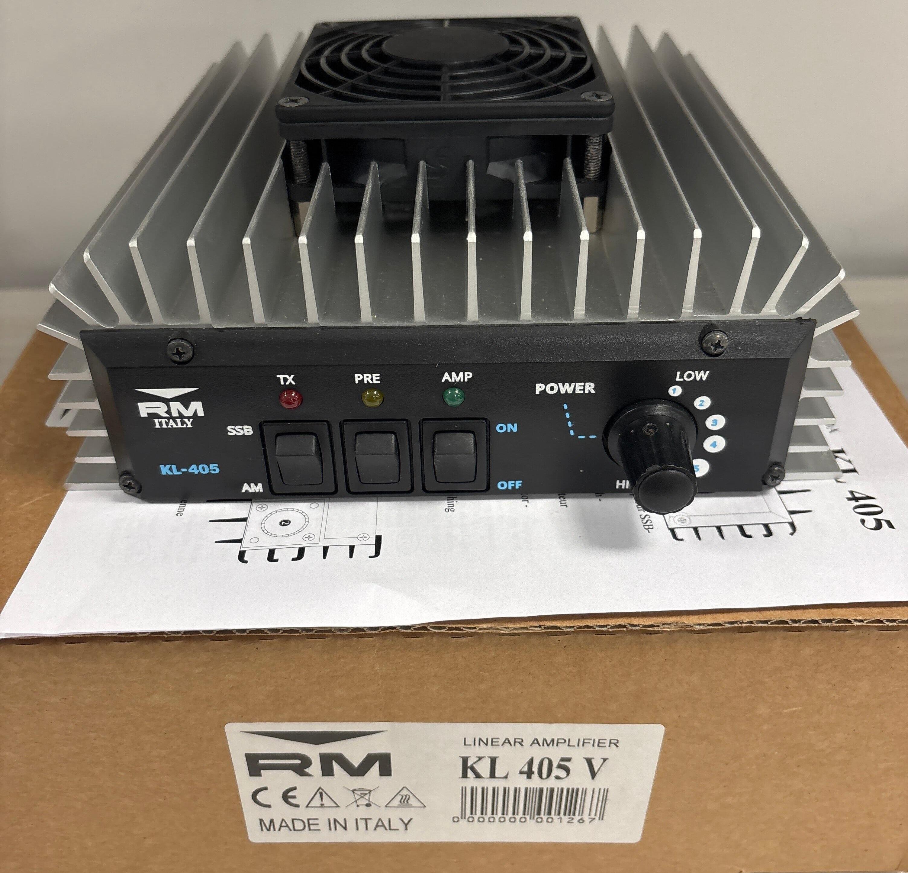 Second Hand RM KL405V - 3.6-30MHz - RM Amplifiers - Shop safely with Radioworld UK.