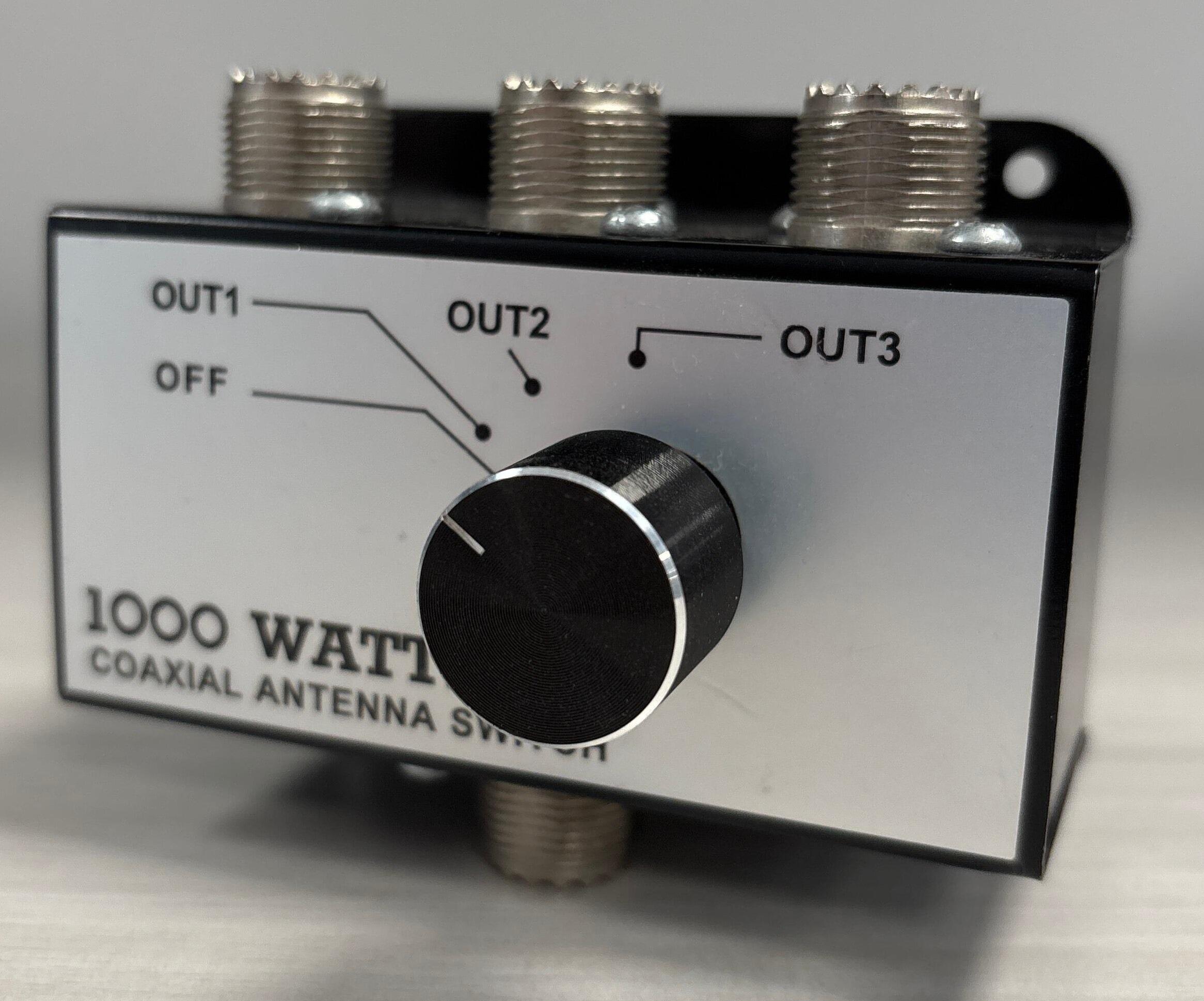 Second-hand old school 3 WAY CB coax switch from Radioworld UK