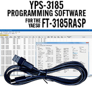 YPS-3185-USB Programming Software and RT-65 cable for the Yaesu FT-3185RASP - Radioworld UK