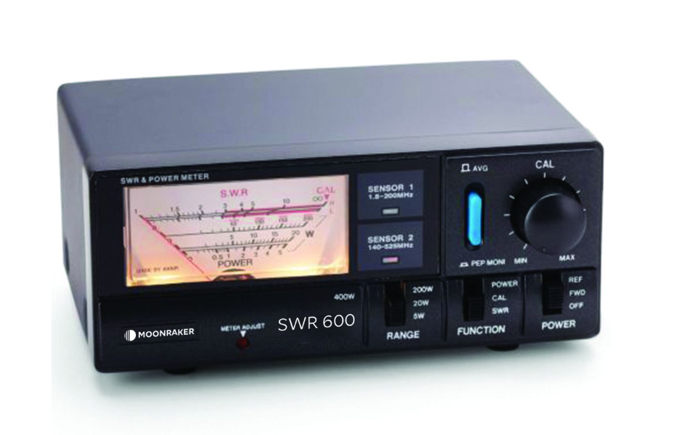 Moonraker SWR-600 400W SWR & Power Meter 1.8–525 MHz | Radioworld UK
