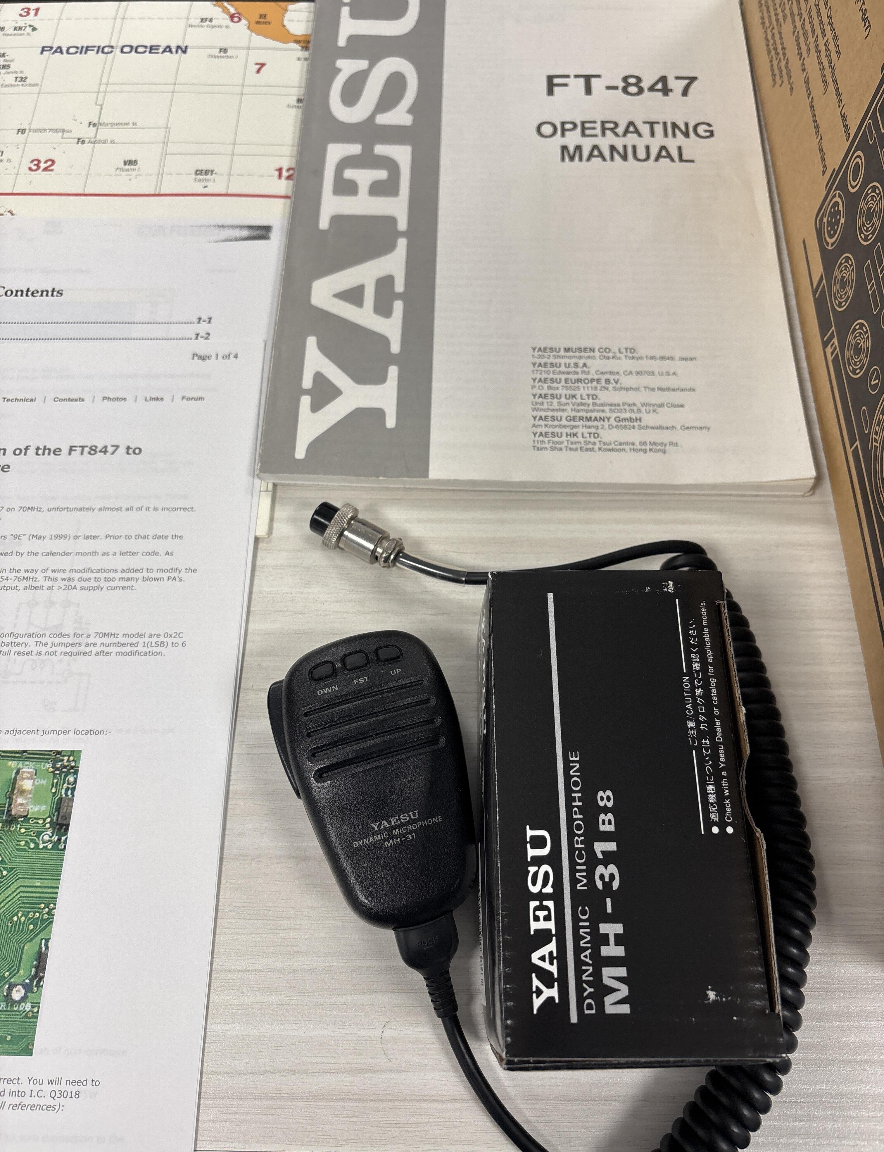 Second Hand Yaesu FT-847 Multi-Band Transceiver - Radioworld UK
